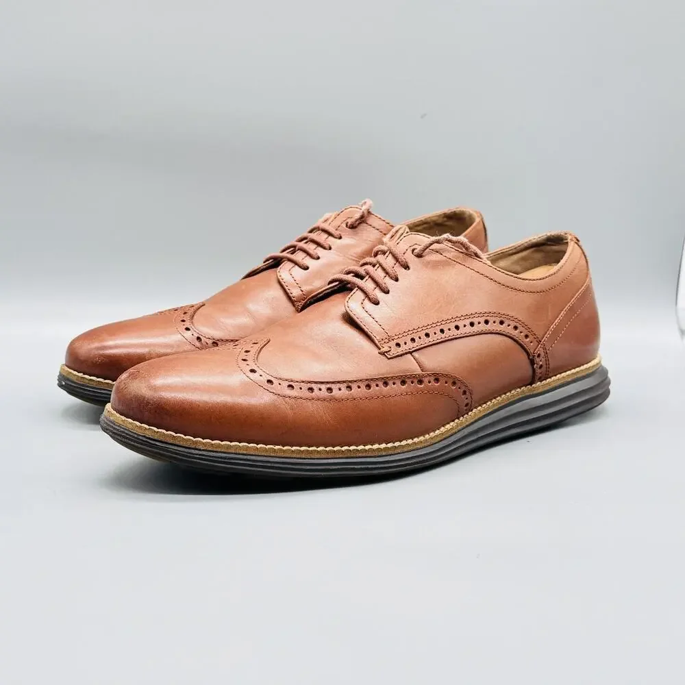 Cole Haan | Shoes | Cole Haan Shoes Mens 3 Brown Leather Originalgrand ...